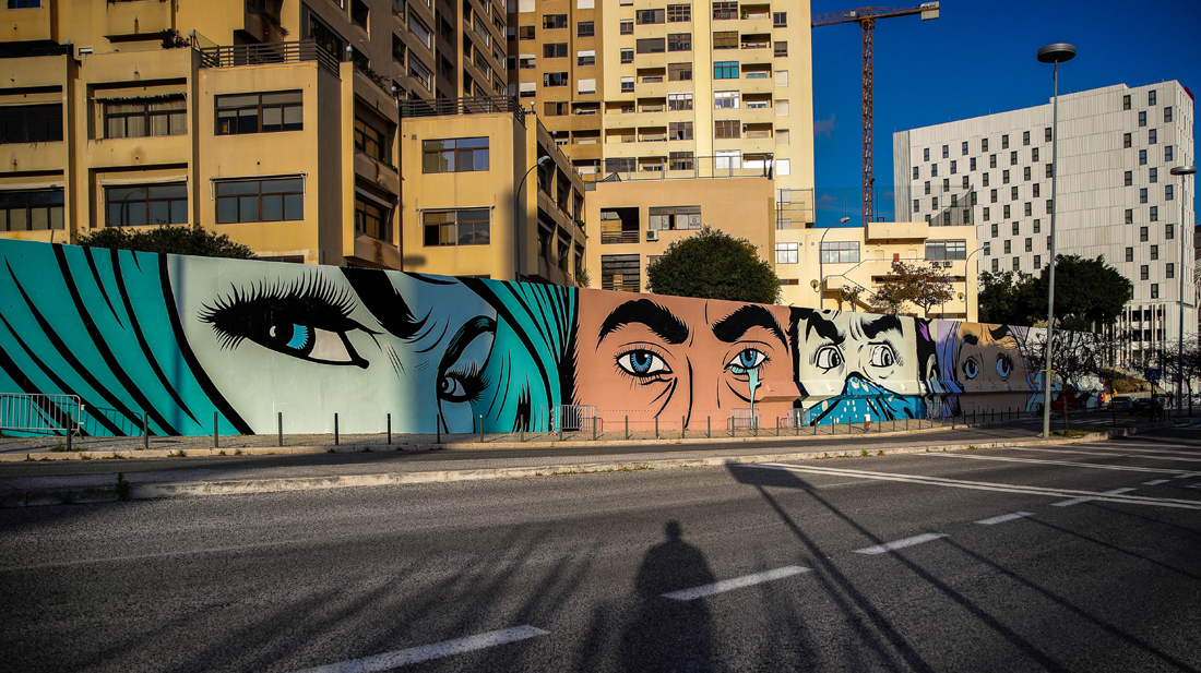 Lisboa ganha mural do britânico D*Face para o festival Muro - Jornal ...